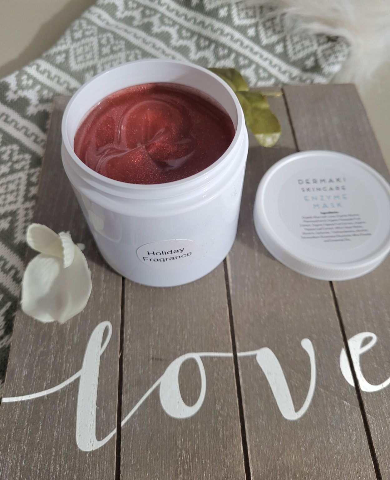 Enzyme Mask Holiday Spice - DERMAKI